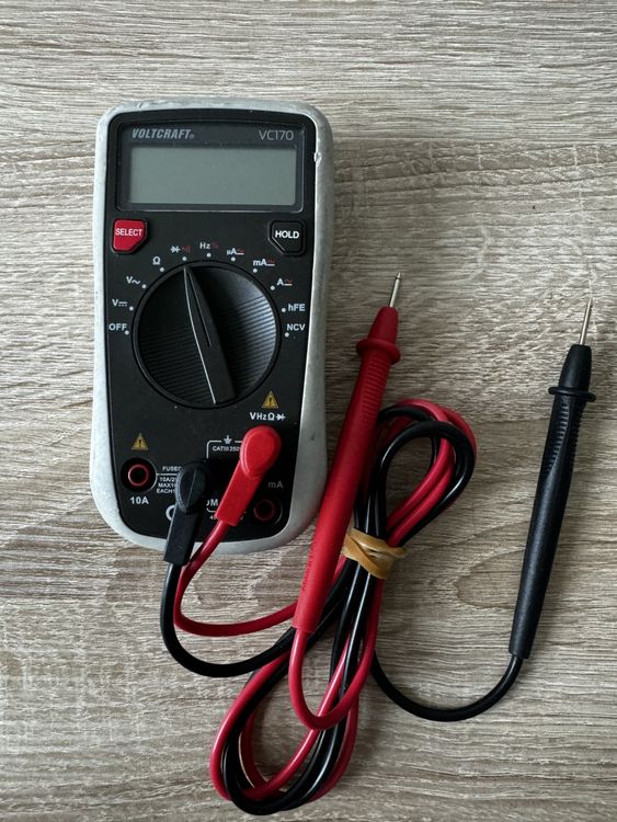 Multimètre digital VOLTCRAFT VC170 d'occasion (Gebraucht) in Troinex ...