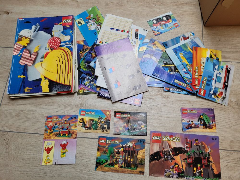 209: Lego System Anleitungen Bücher alt (Gebraucht) in Buttikon SZ für ...