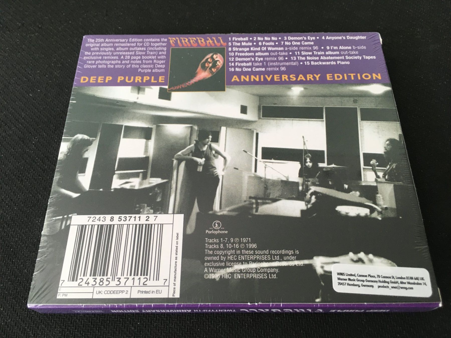 Deep Purple - Fireball (Anniversary Edition) -CD- Neu&Sealed (Neu und ...