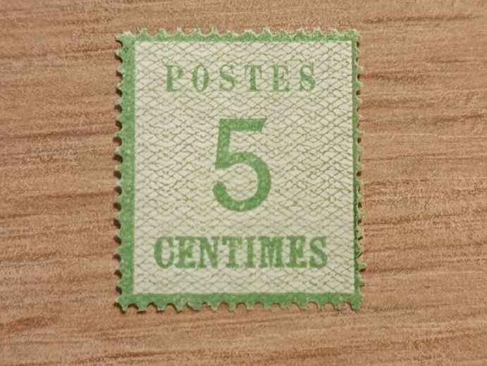 Chiffre/1870/5/Reich allemand - Occupation de la France/Neu (Neu ...