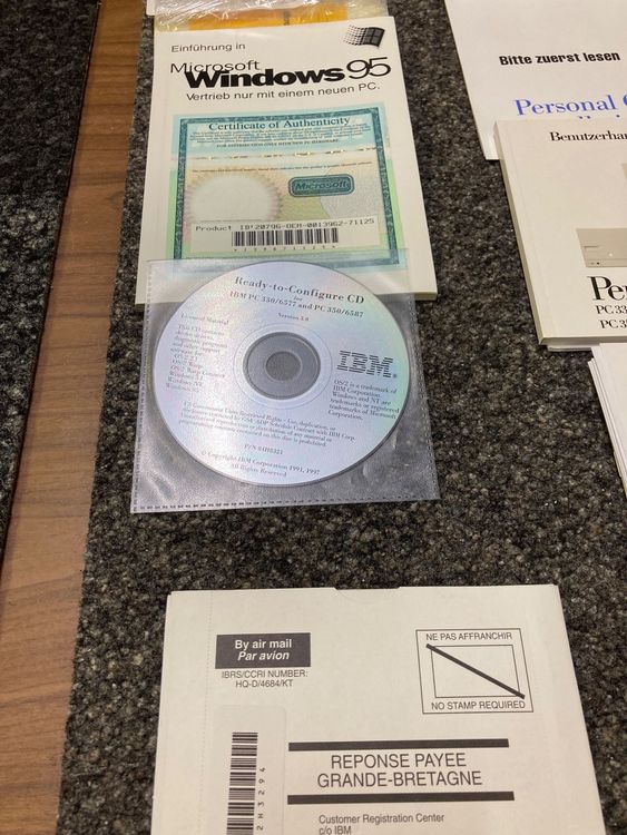 Microsoft Windows 95 / IBM Benutzerhandbuch (Neu (gemäss Beschreibung ...