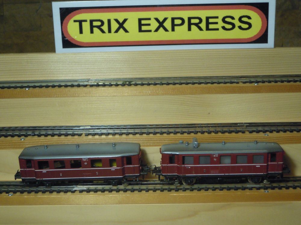 TRIX EXPRESS Diesel Kleintriebwagen mit Anhänger VT 75 (Gebraucht) in ...