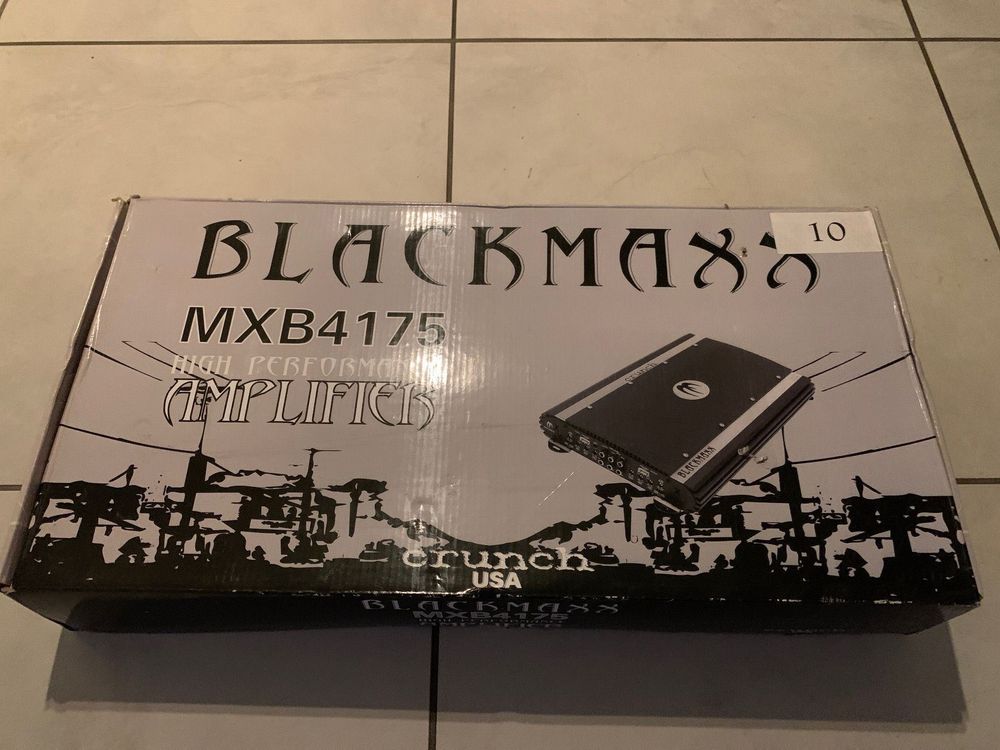 Verstärker crunch blackmaxx | Kaufen auf Ricardo