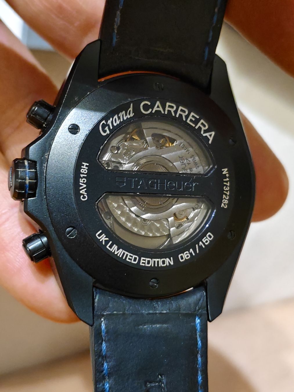 Tag Heuer Grand Carrera UK limited edition (Neu (gemäss Beschreibung ...