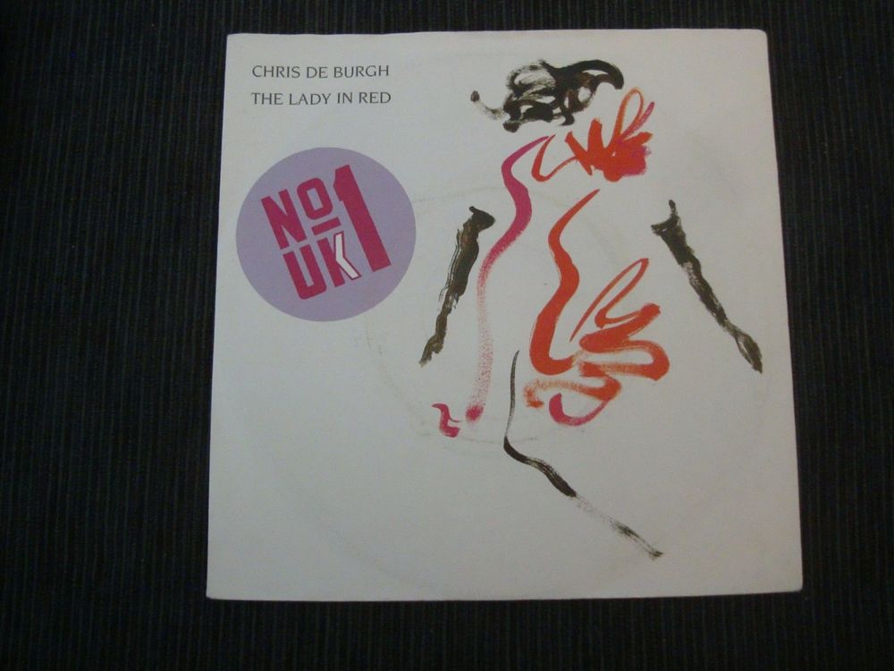 Single - Chris de Burgh - The Lady in Red - No 1 UK - 1986 (Gebraucht) in Neuenegg für CHF 7.5 ...