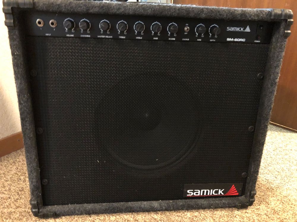 GITARREN amp SAMICK SM-60RC (Gebraucht) in Herzogenbuchsee für CHF 45 – nur Abholung auf Ricardo ...