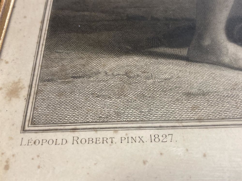 ROBERT Léopold antike Litho | Kaufen auf Ricardo