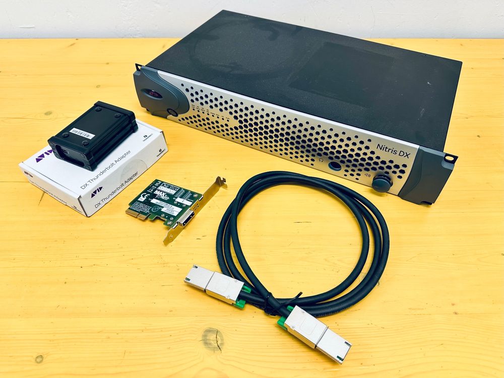 AVID Nitris DX Breakout Box Video Editing Media Composer (Gebraucht) in ...