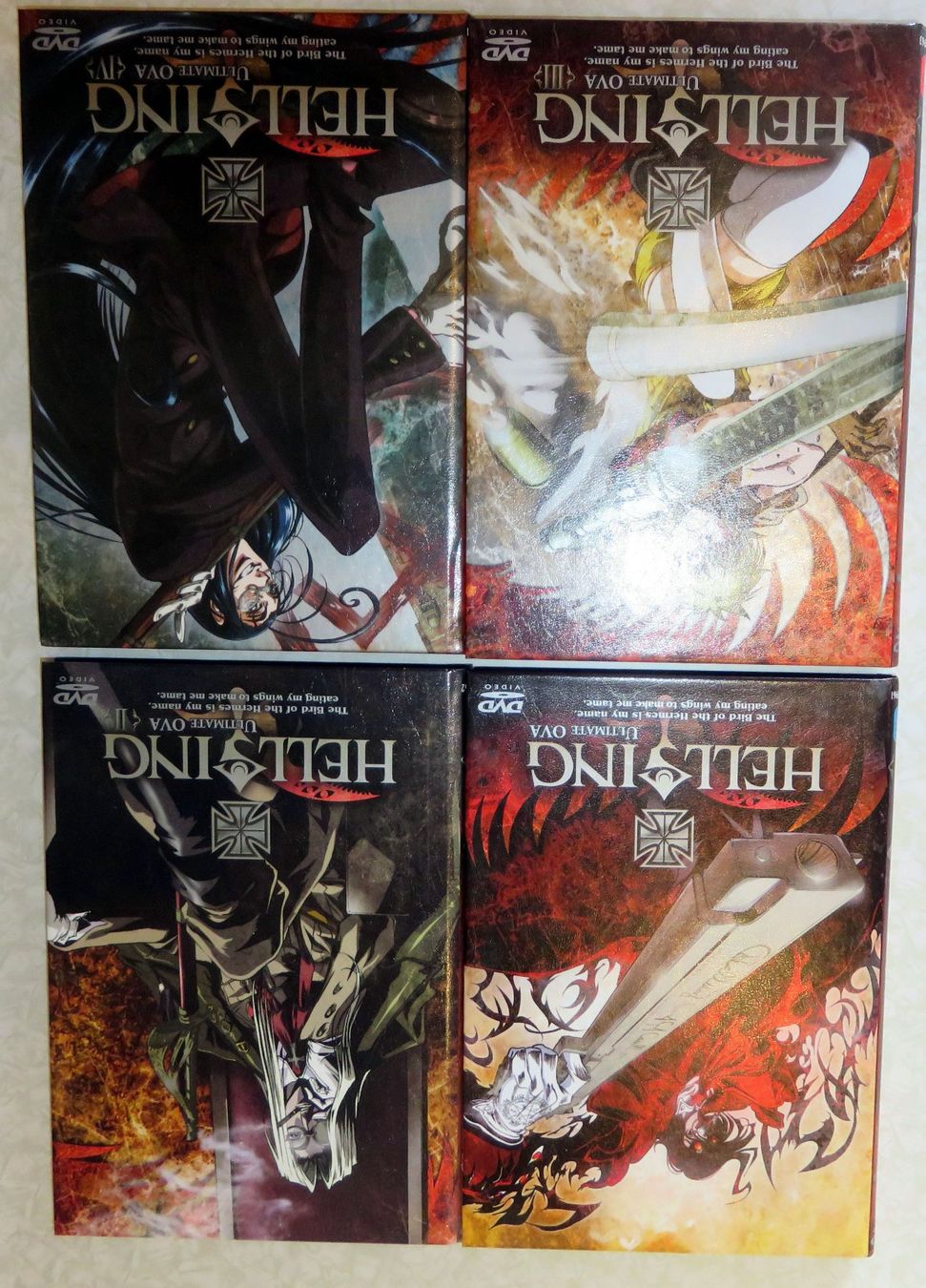 Hellsing Ultimate OVA DVD Collection (1-4) - neuwertig (Gebraucht) in ...