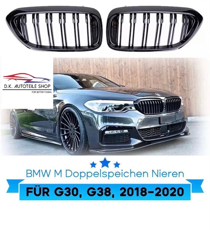 BMW 5er G30, G31,G38 M Doppelspeichen Nieren, Kühlergrill | Kaufen auf Ricardo