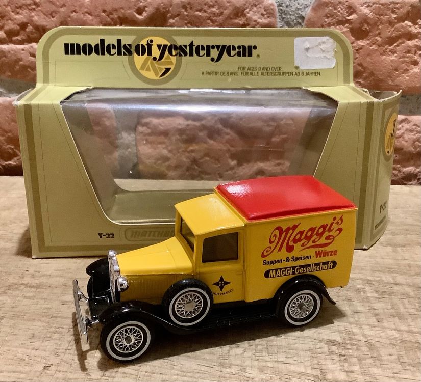1981 - Matchbox MAGGI Modelauto - 1930 Ford A 1:40 - England (Gebraucht ...