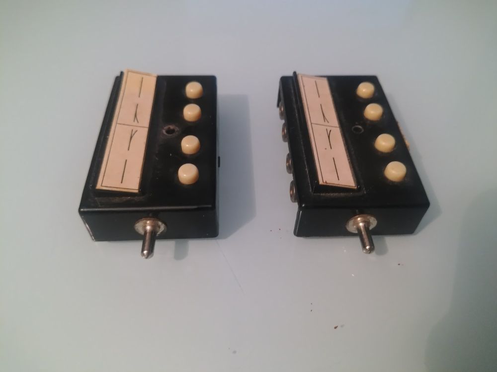 HAG 2 Schaltpulte Spur 0 für Weichen oder für Signal (D'occasion) à ...