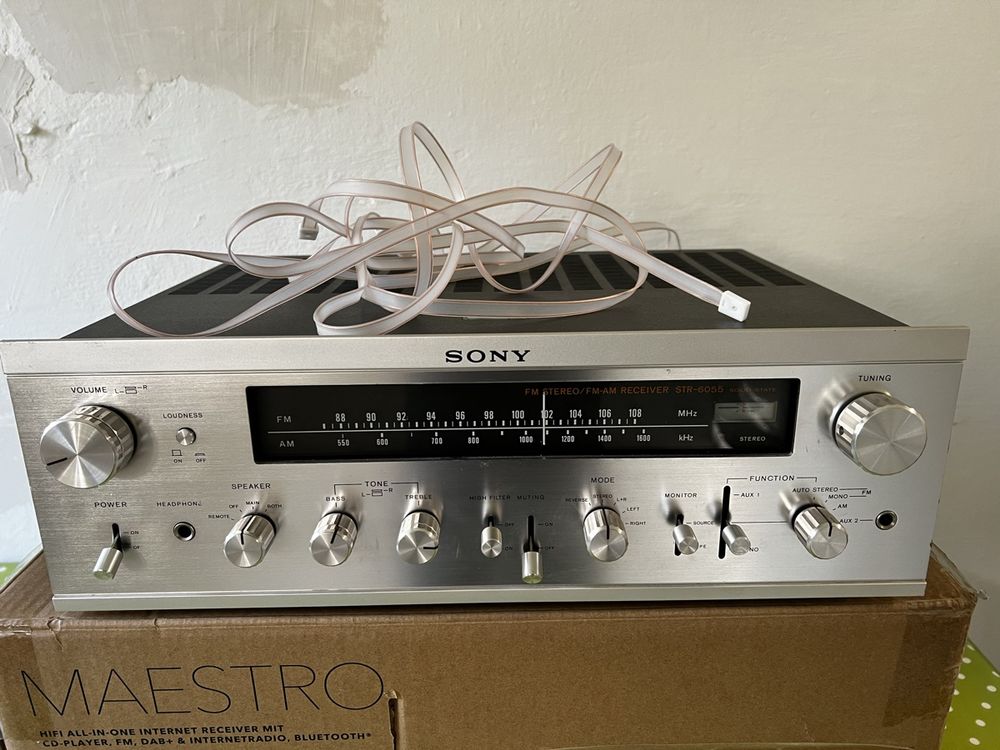 Hi-Fi HI-END Vintage Sony STR 6055 FM/AM Verstärker Receiver (Gebraucht ...