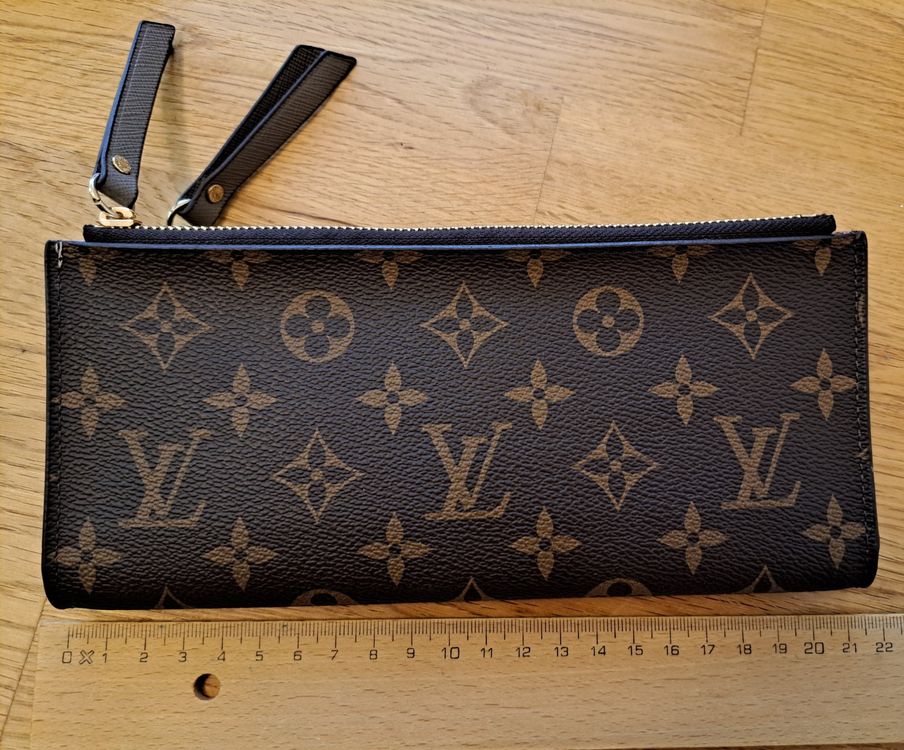 Neu! Portemonnaie braun mit Logo 21x9x1,8 (Neu (gemäss Beschreibung ...