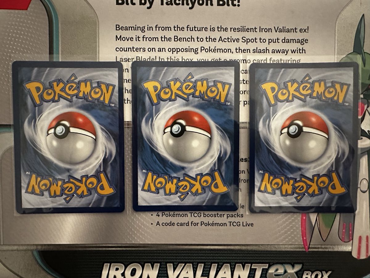 Pokemon Iron Valiant ex Combo🔥 (Neu (gemäss Beschreibung)) in ...