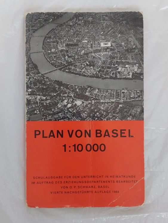Plan von Basel (Gebraucht) in Basel für CHF 5 – mit Lieferung auf Ricardo kaufen