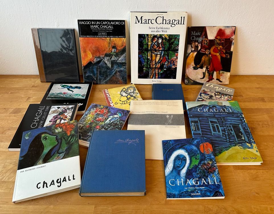 Marc CHAGALL - Collection de 15 ouvrages! (Gebraucht) in für CHF 20 – nur Abholung auf Ricardo ...
