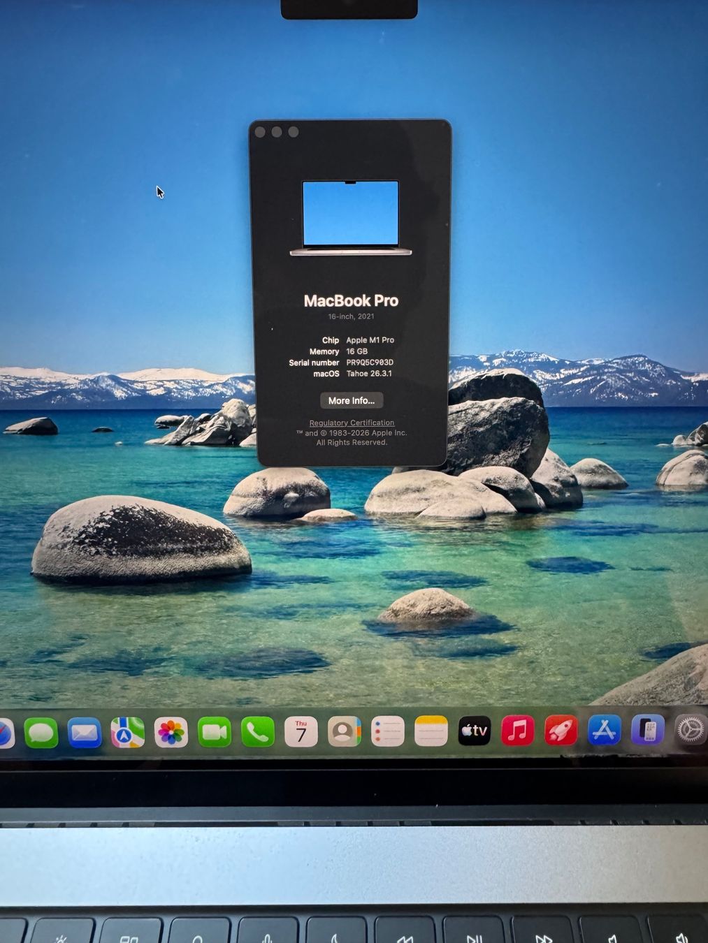 MacBook Pro 16" (2021) - M1 Pro - US Keyboard (Gebraucht) in Zurich für ...