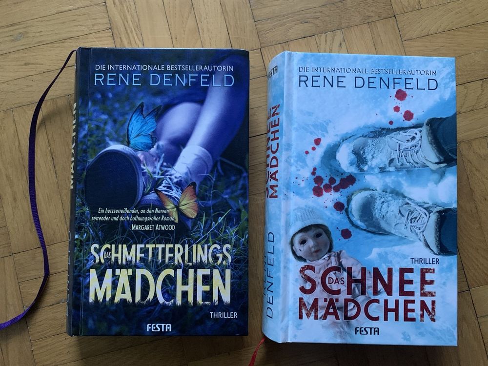 Rene Denfeld Thriller: Schneemädchen & Schmetterlingsmädchen (Gebraucht ...