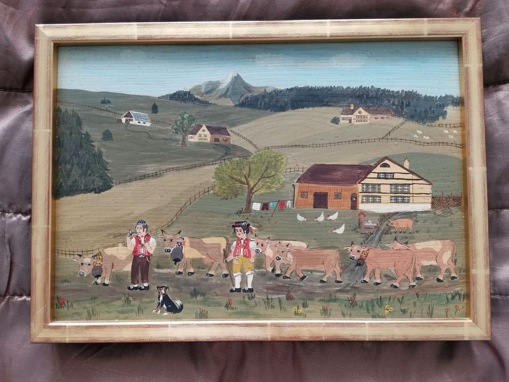Appenzeller Bauernmalerei (Gebraucht) in Frauenfeld für CHF 45 – mit Lieferung auf Ricardo kaufen