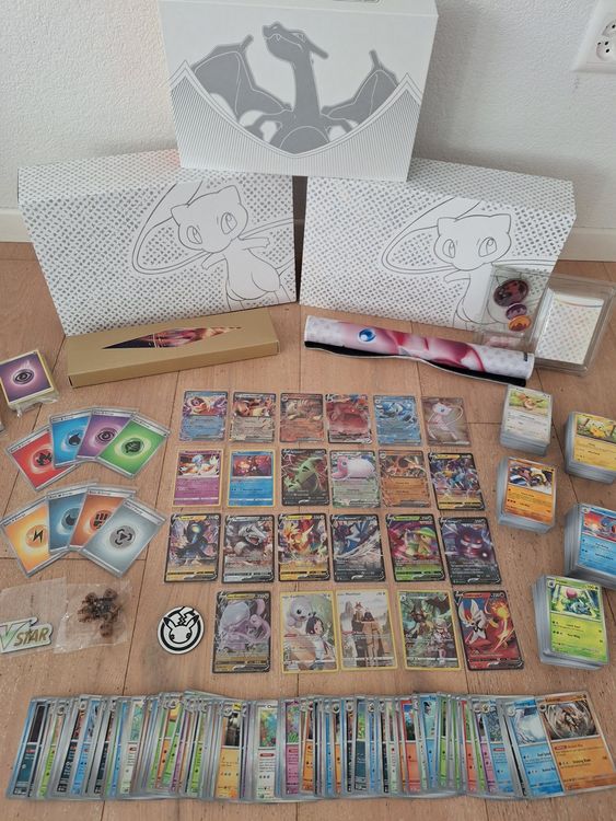 Pokemon XL Sammlung Englisch Mew Gold, Blastoise, Tyranitar (Gebraucht) in Gossau SG für CHF 76 ...