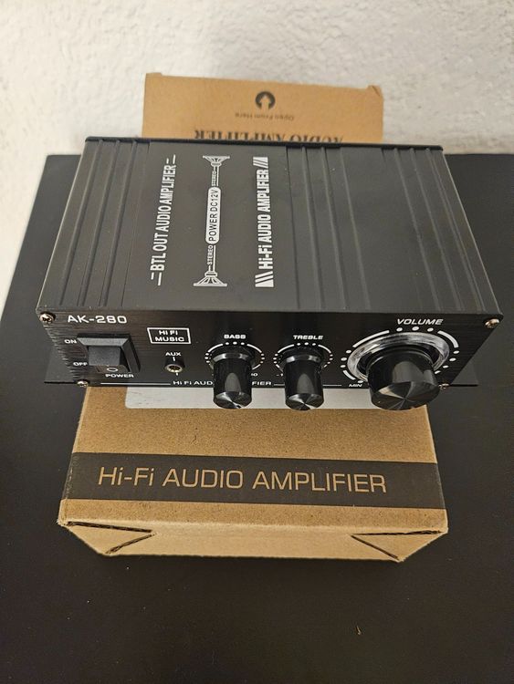 AK 280 Hi Fi Audio Amplifier (Neu (gemäss Beschreibung)) in Hemmental ...
