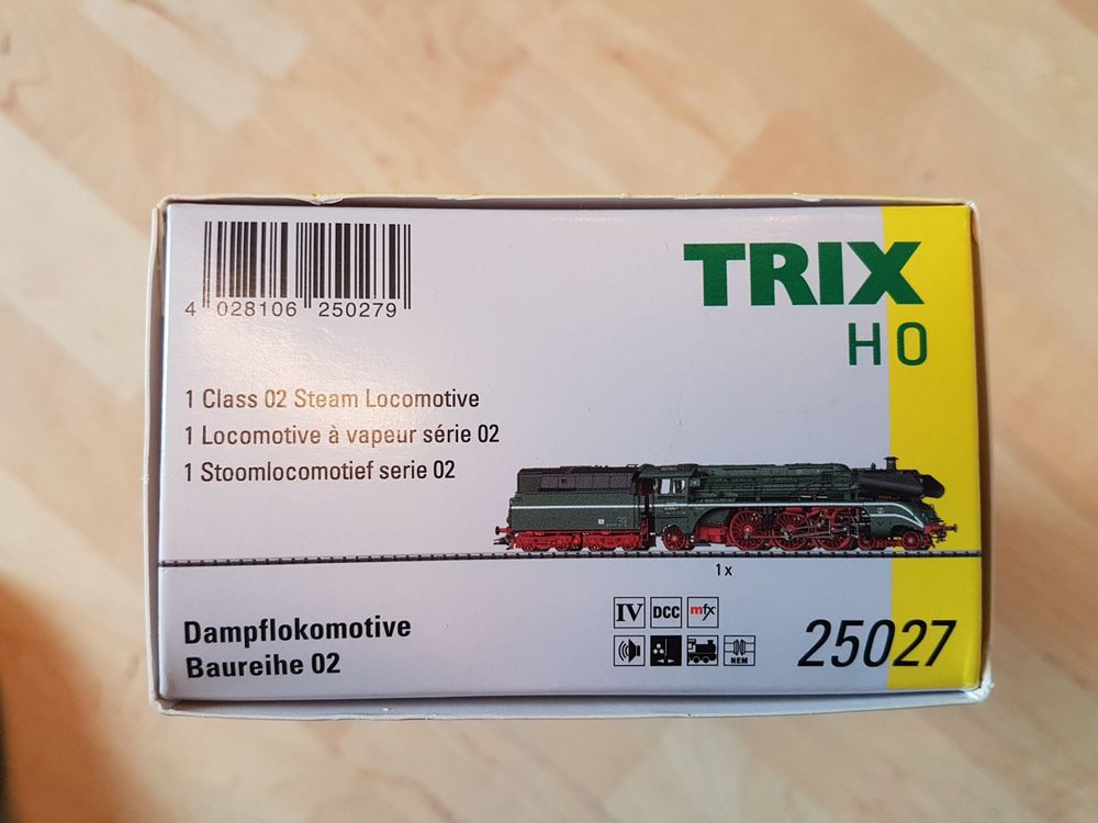 Trix 25027 Dampflok BR 02 "Schorsch" Überraschungslok 2021 | Kaufen auf ...