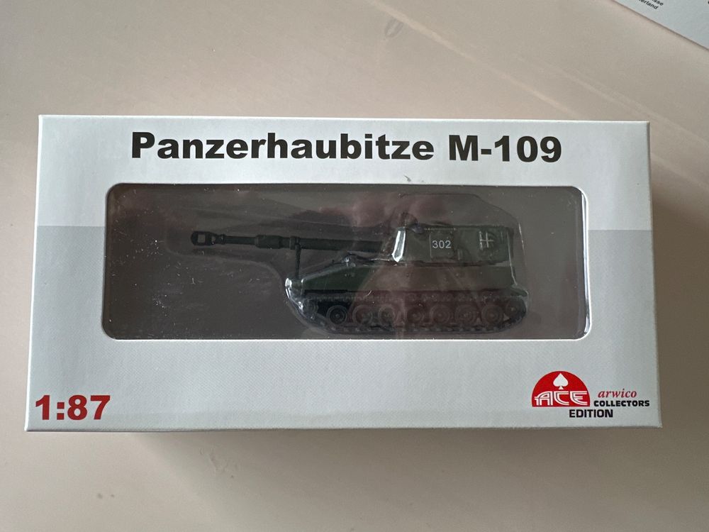 Panzerhaubitze M-109 Jg 74 Langrohr uni K-Nr. 302 (Neu und originalverpackt) in Egnach für CHF ...
