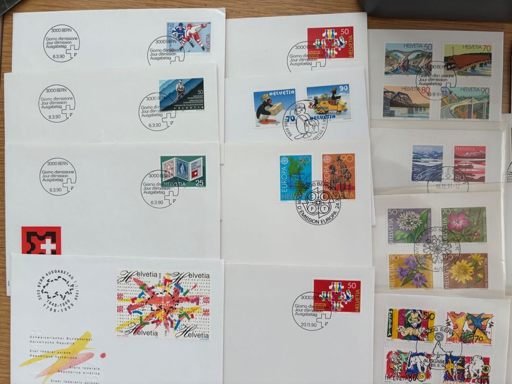 80 Schweizer FDC aus den 90er und 2000er Jahren | Kaufen auf Ricardo