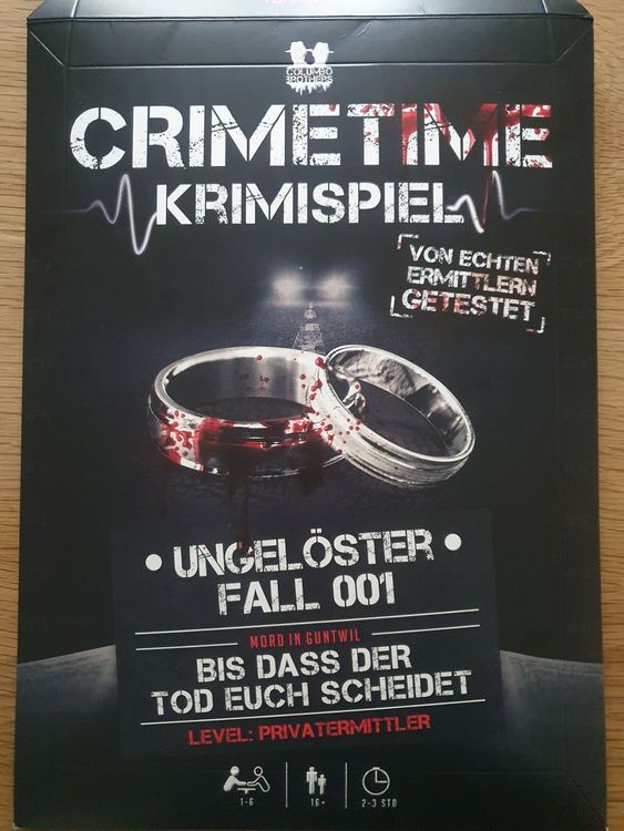 Crimetime Krimispiel "Bis dass der Tod euch scheidet" (Gebraucht) in Bern für CHF 5 – mit ...