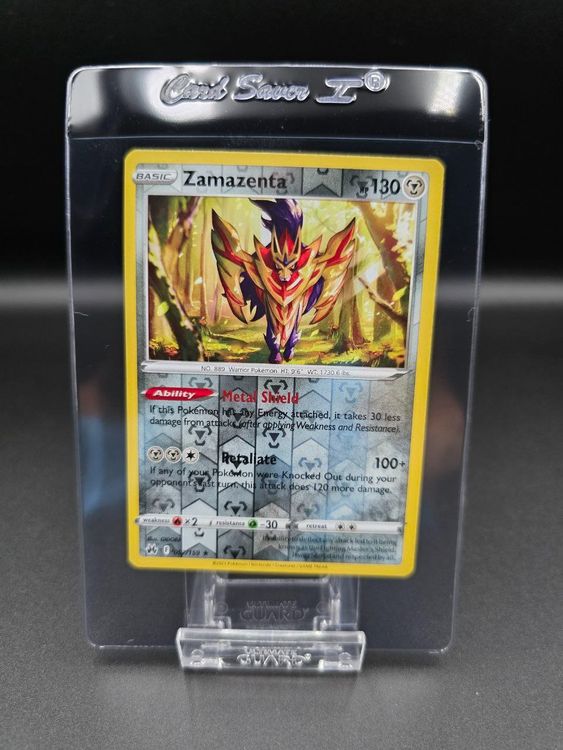 Zamazenta [Reverse Holo] #97 Crown Zenith NM / 🇬🇧 (D'occasion) à ...