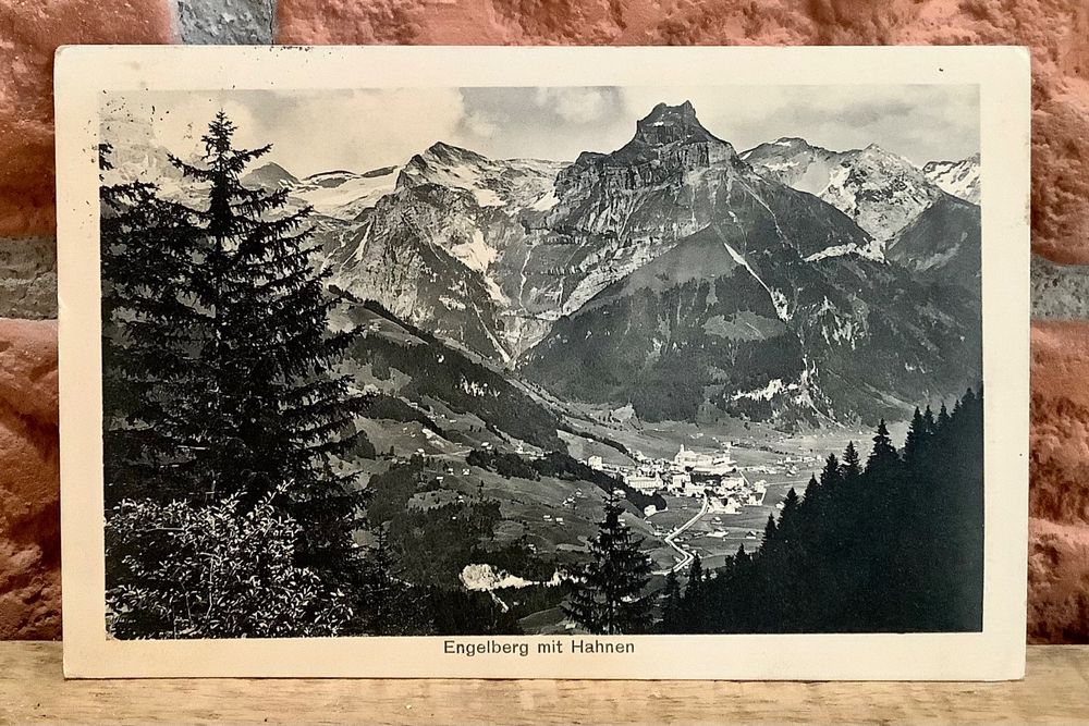 1918 - Antike AK - Engelberg mit Hahnen (Gebraucht) in Root für CHF 1 ...