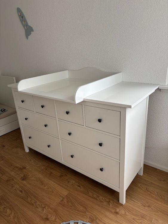 Wunderschöne Hemnes Kommode Wickeltisch Ebenbild