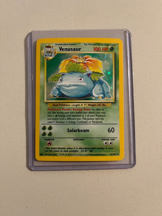 Pokemon - Venusaur - Base Set | Kaufen auf Ricardo