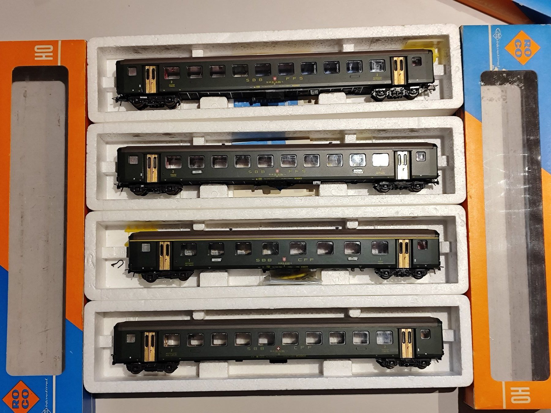 Roco H0 SBB CFF FFS Personenwagen Set (4238/4239), gebraucht (Gebraucht) in Gais für CHF 49 ...