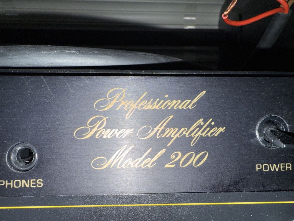 BGW Model 200 professional power amplifier (Gebraucht) in Azmoos für ...