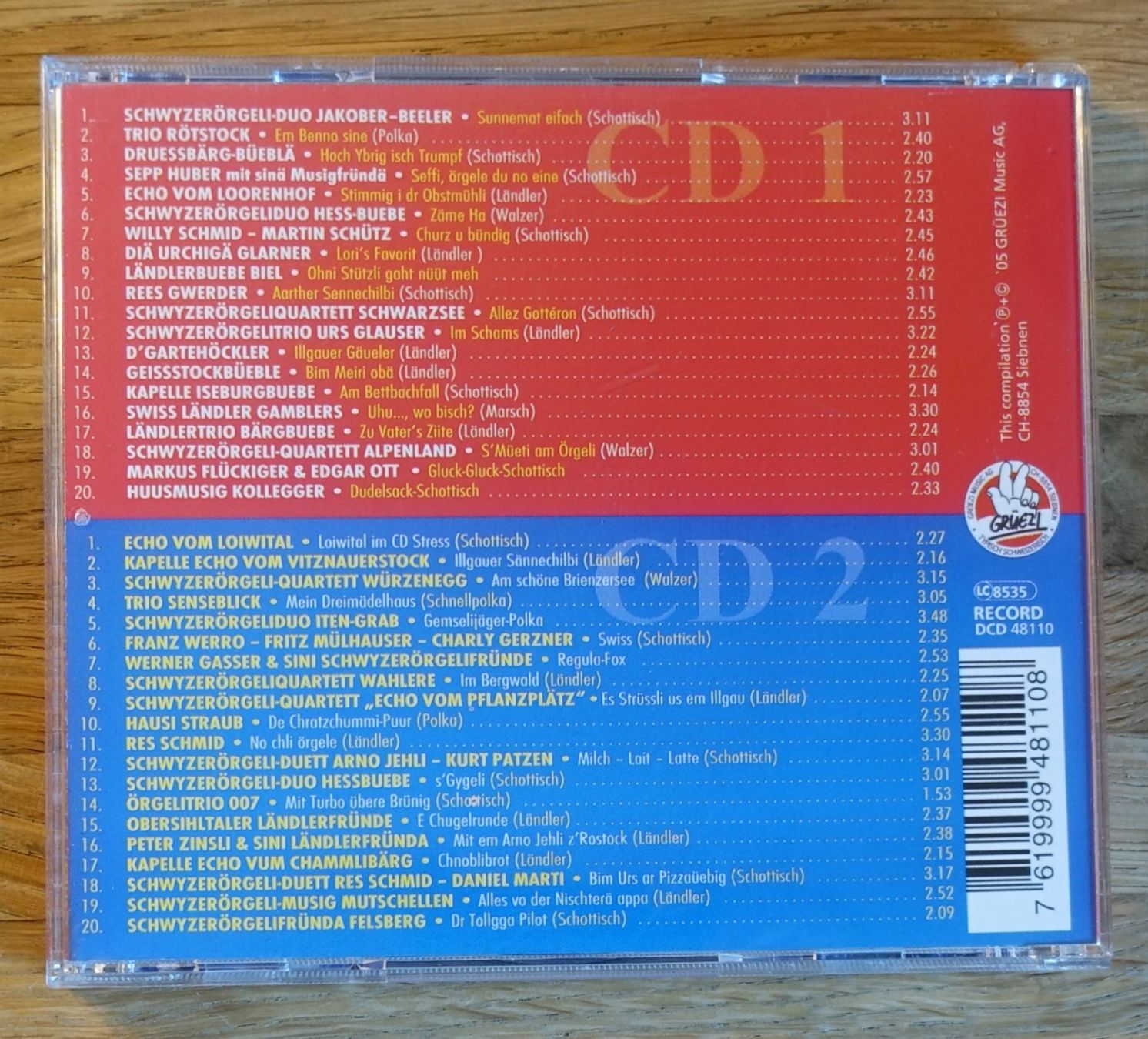 S'urchigscht mit em Schwyzerörgeli (2 CDs) - D22 (Gebraucht) in Sessa ...