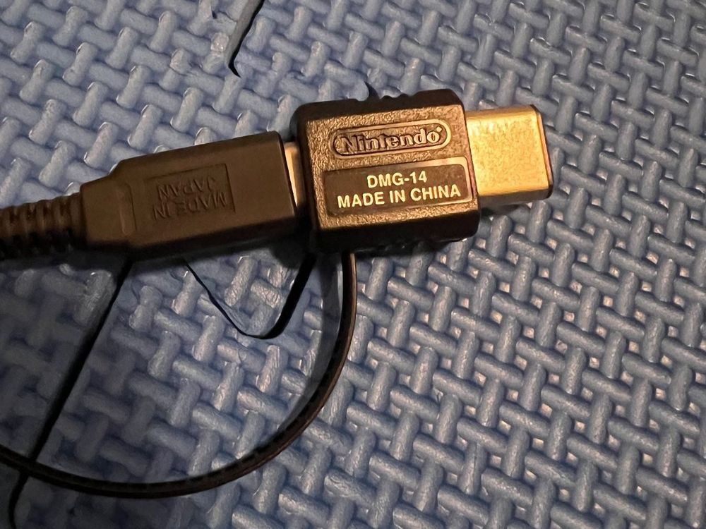 Original Nintendo Game Boy Color Linkkabel inkl. Game Boy Ad | Kaufen ...