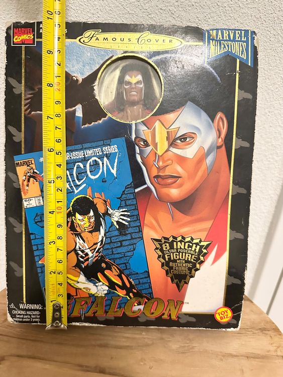 Toy Biz Marvel Famous Cover Series THE FALCON 90er neu (Neu und ...