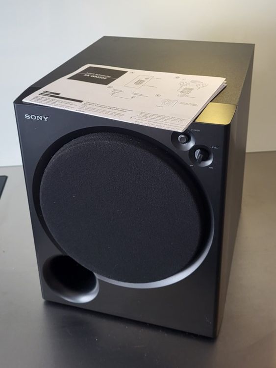 Aktiver Bassreflex Subwoofer SONY SA-WM200 (D'occasion) à Hersiwil pour ...