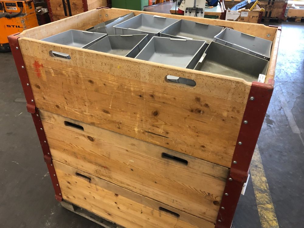 Kunststoffbehälter, Lagerbehälter, Sichtlagerboxen (D'occasion) à ...