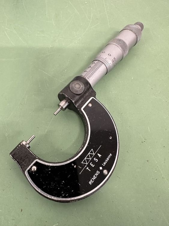 TESA Mikrometer, Micrometer 0-25 mm. (Gebraucht) in Aarberg für CHF 29 ...