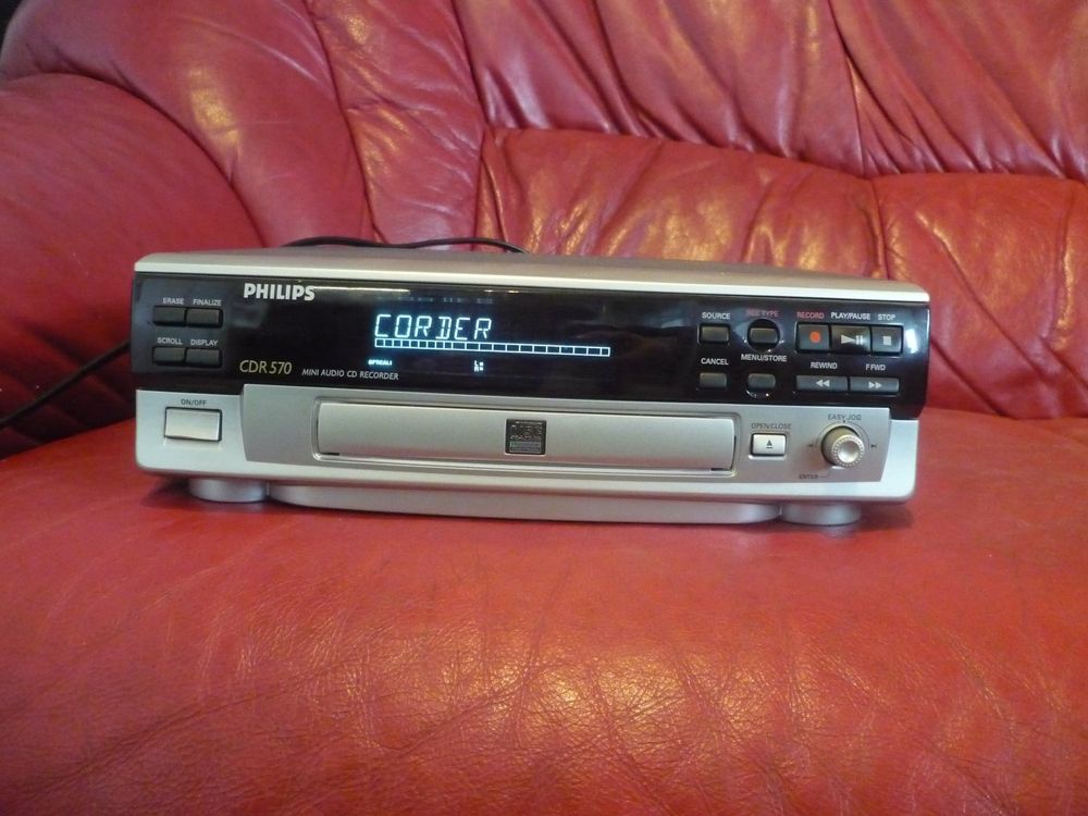 CD Player Recorder - Philips CDR 570 - Compact Disc Player (Gebraucht ...