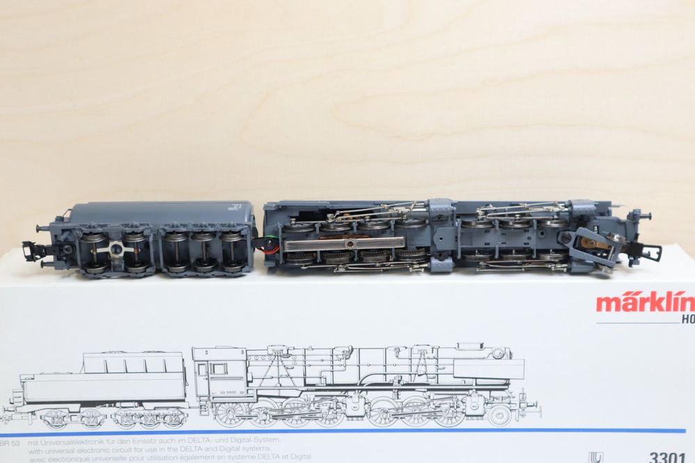 Märklin grosse Dampflok BR 53 Mallet - Digital 3301 (Gebraucht) in ...