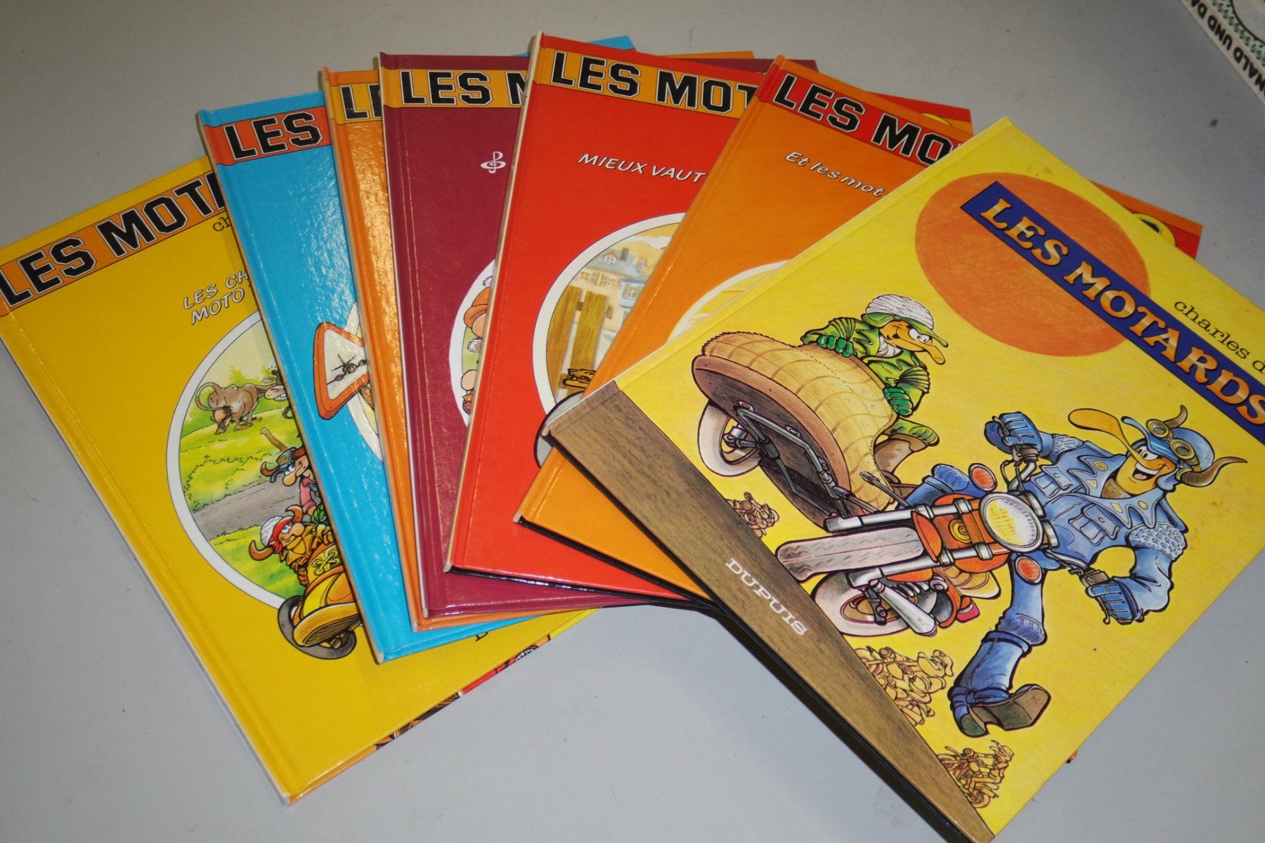 LES MOTARDS °°° SÉRIE DE 7 ALBUMS EN BLOC °°° (D'occasion) à Avenches ...