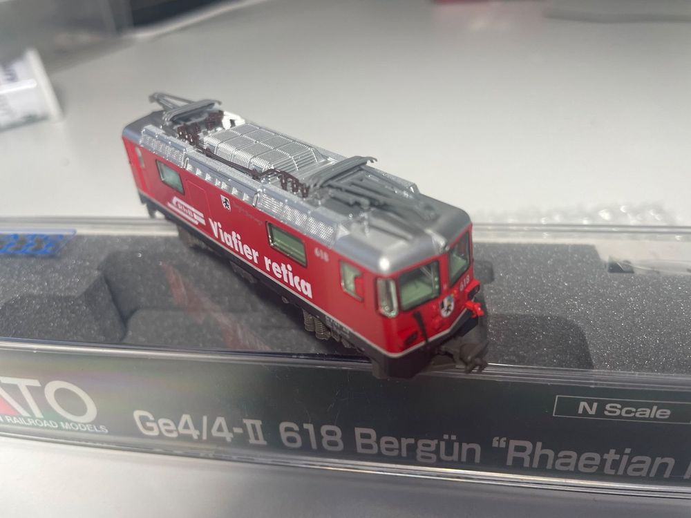 RhB Ge 4/4 II Nr. 618 "Bergün" Spur N von Kato | Kaufen auf Ricardo