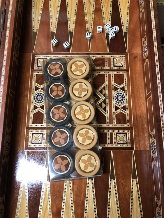 Backgammon Spiel / Masse 49x24x8 cm | Kaufen auf Ricardo