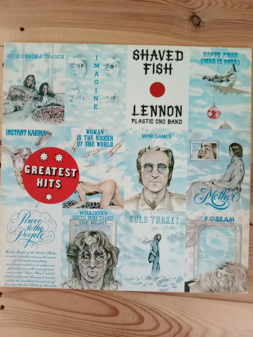 John Lennon - Shaved Fish - LP - Vinyl - Top Zustand! (Gebraucht) in ...