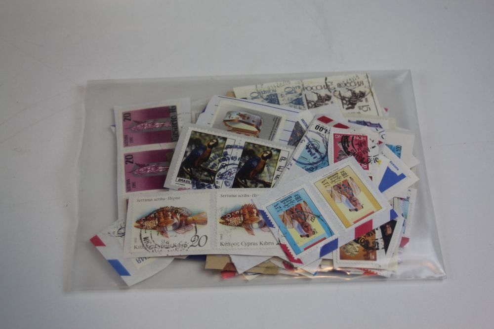 🌍 Lot Welt-Briefmarken – Ab 1.- (Gebraucht) in Basel für CHF 1 – mit ...