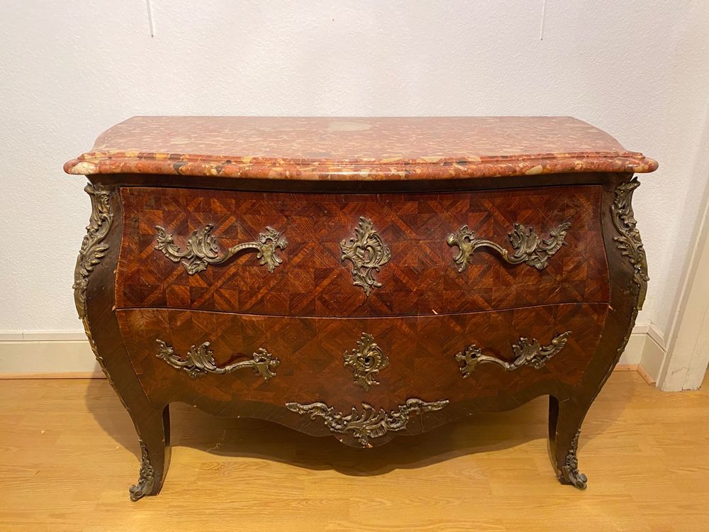 Commode ancienne (marqueterie) (D'occasion) à Bière pour CHF 215 ...